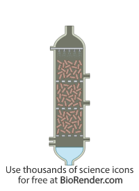 Free Trickle bed reactor Icons, Symbols & Images | BioRender