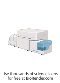 Free Flow cytometer (NovoCyte Penteon) Icons, Symbols & Images | BioRender