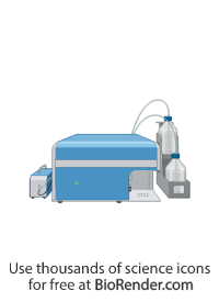 Free Flow cytometer (Flow NanoAnalyzer) Icons, Symbols & Images | BioRender