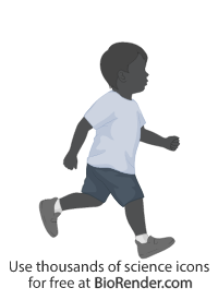 Free Toddler (running, male) Icons, Symbols & Images | BioRender
