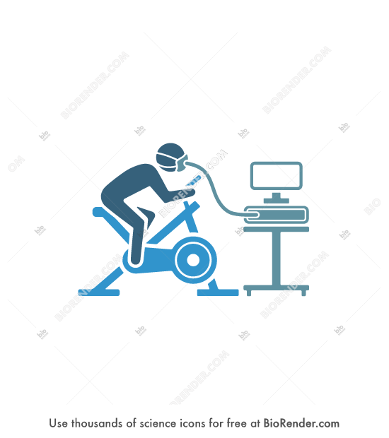 Free Aerobic testing (on bicycle, symbol) Icons, Symbols & Images ...