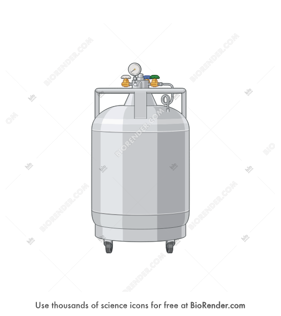 Free Liquid nitrogen tank Icons, Symbols & Images | BioRender
