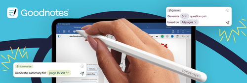 Ask Goodnotes, an AI-powered question and answer tool right in your ...