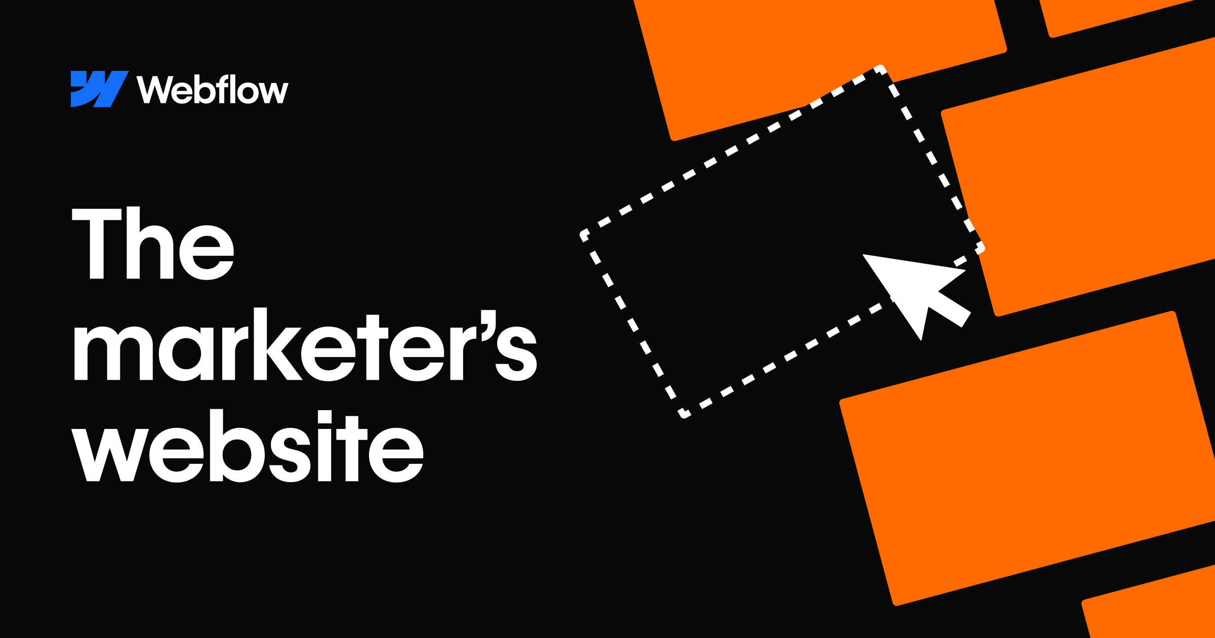 The marketer’s website | A free Webflow ebook
