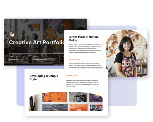 AI Online Portfolio Maker | Professional Portfolios for Freelancers ...