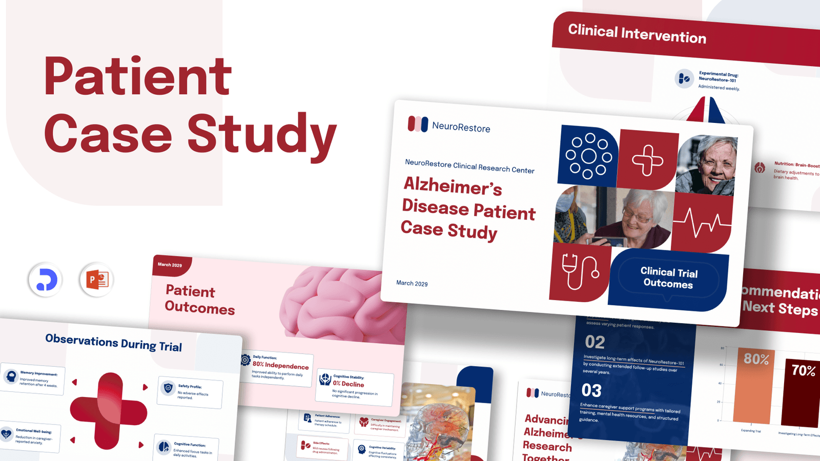 Patient Case Study Template | Presentation Template