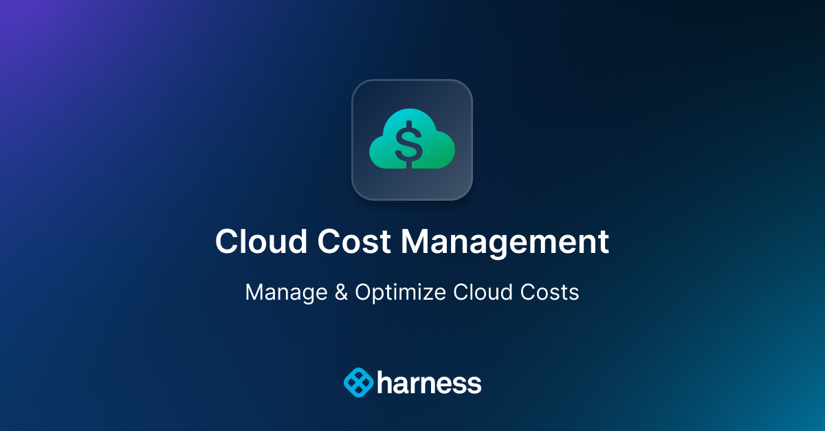Harness Cloud Cost Management Platform