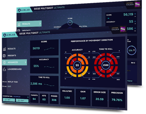 Rainbow Six Siege Aim Lab Training