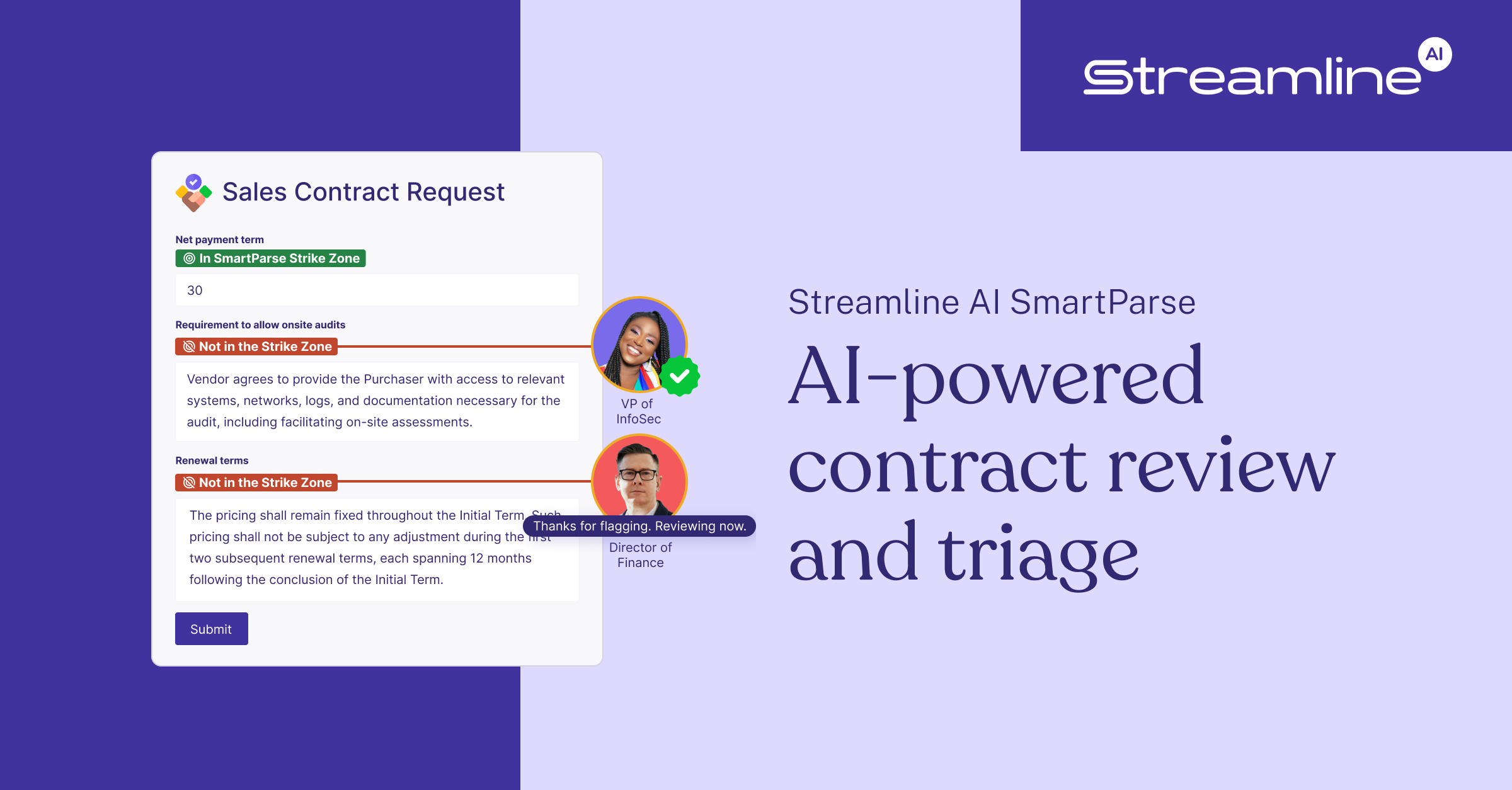 SmartParse by Streamline AI: Efficient Contract Review with AI Technology