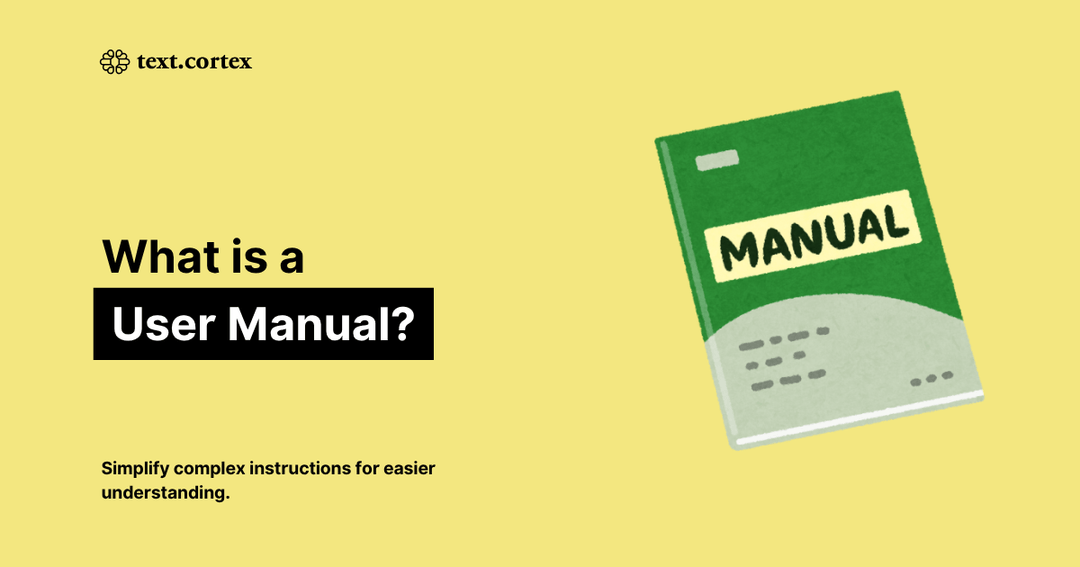 ¿Qué es un Manual del Usuario?