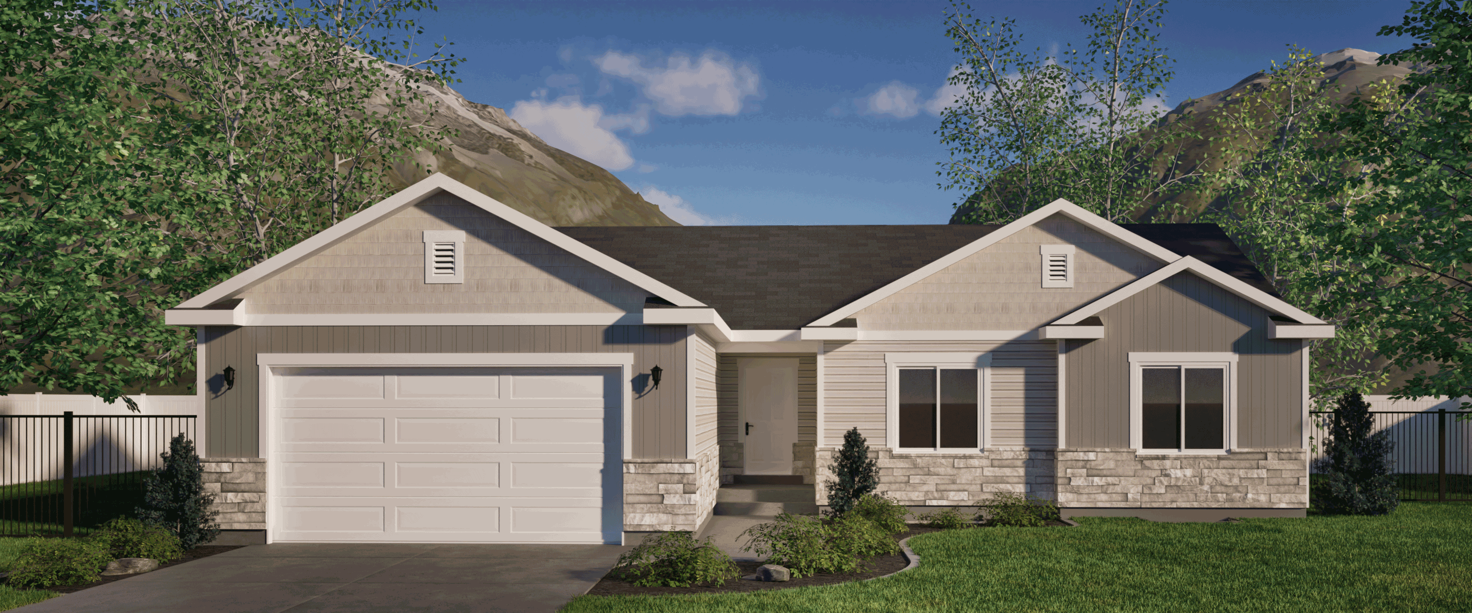 Sunbrook - Rambler home plan from Sierra Homes