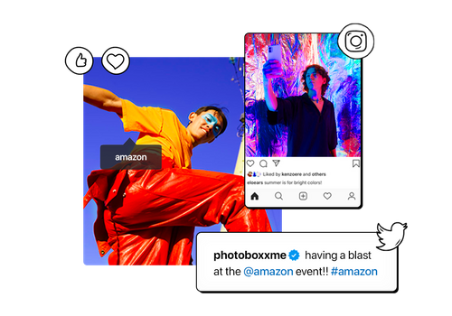 Photo Booth Printers | Buy Hashtag Printer with Camera - Photoboxx