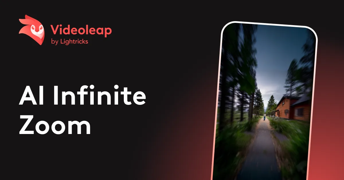 Infinite Zoom: Use AI To Infinitely Zoom Images & Videos | Videoleap