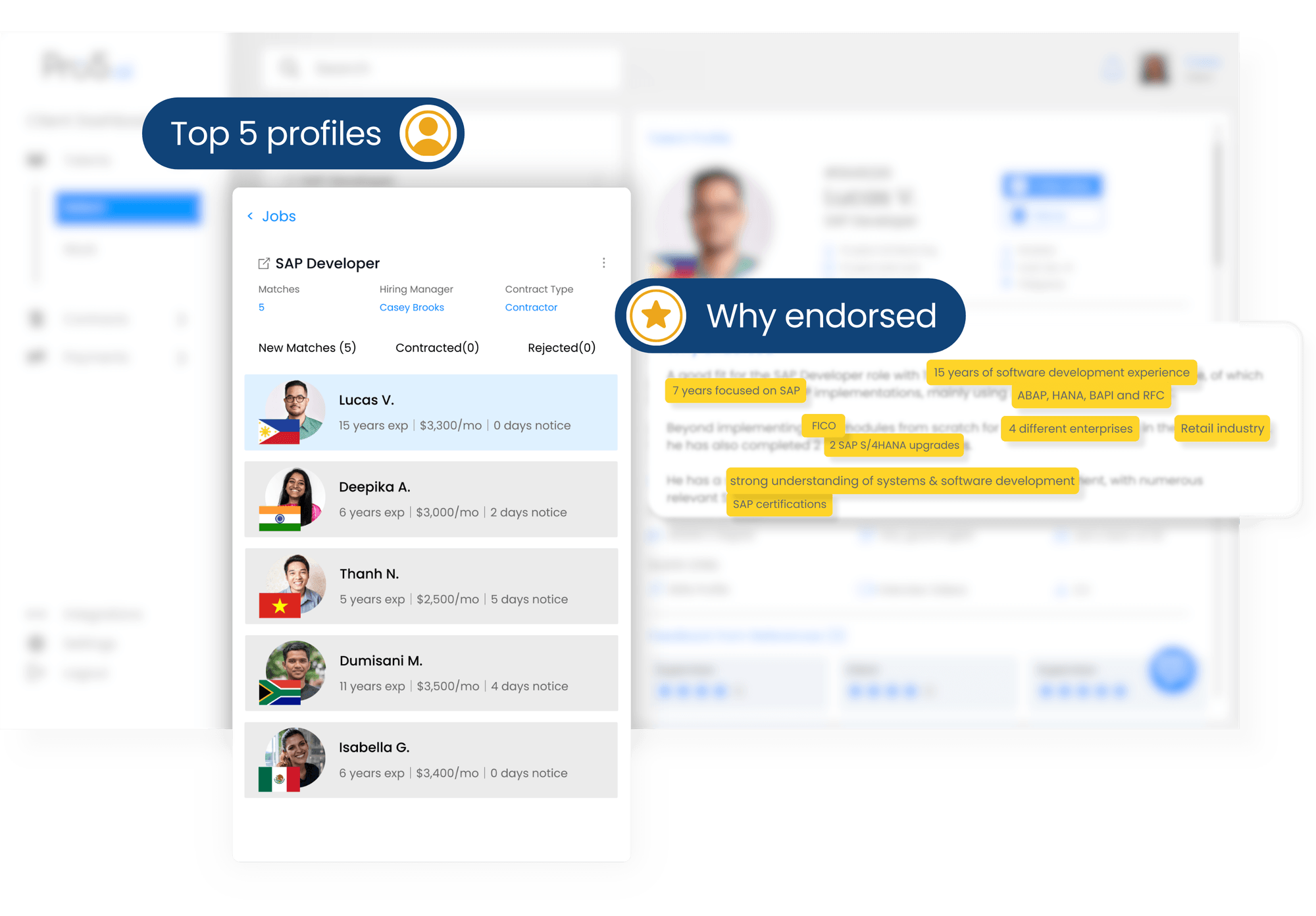Pro5: Work with the ‍top 5% remote professionals