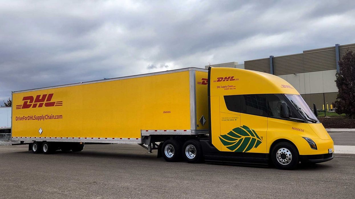 DHL Receives First Tesla Semi After Years of Production Delays
