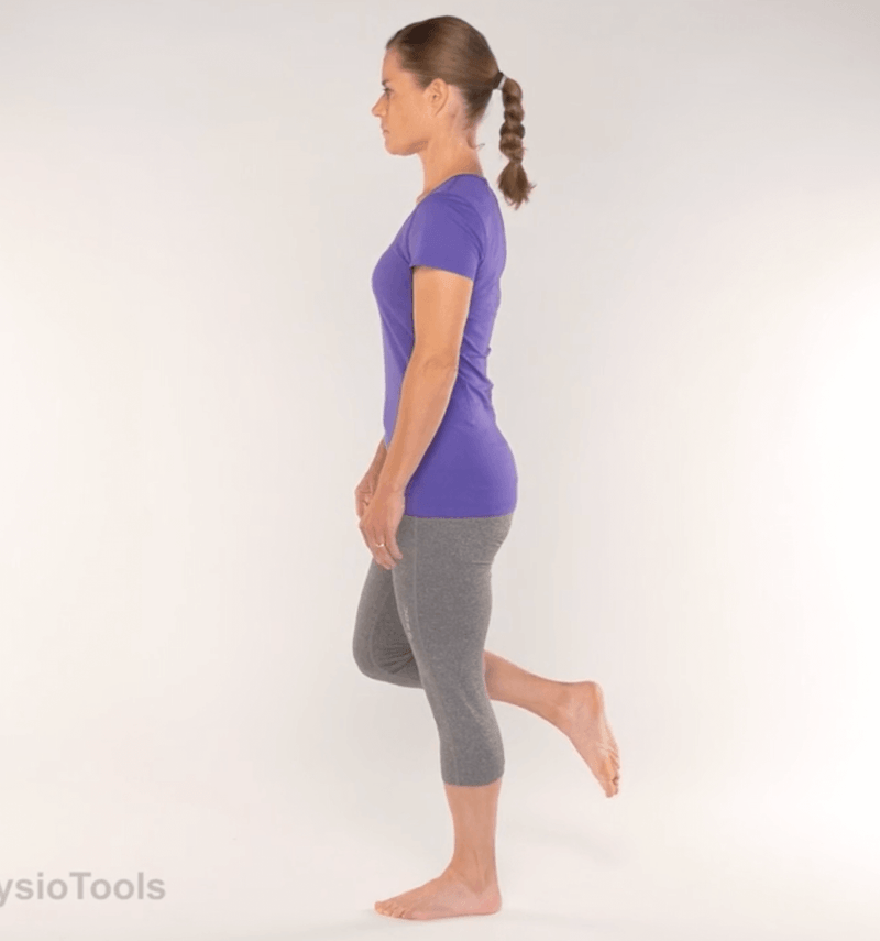 How to perform the Single Leg Balance - Physitrack
