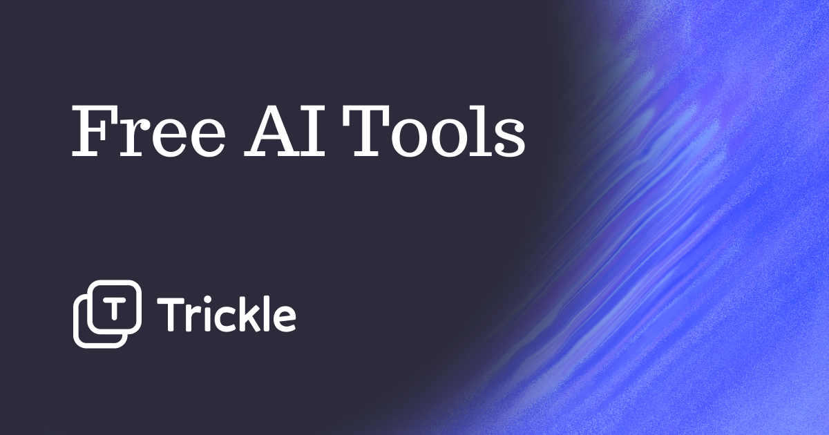 Text to HTML Converter | Trickle Free AI Tools Text to HTML Converter | Trickle Free AI Tools