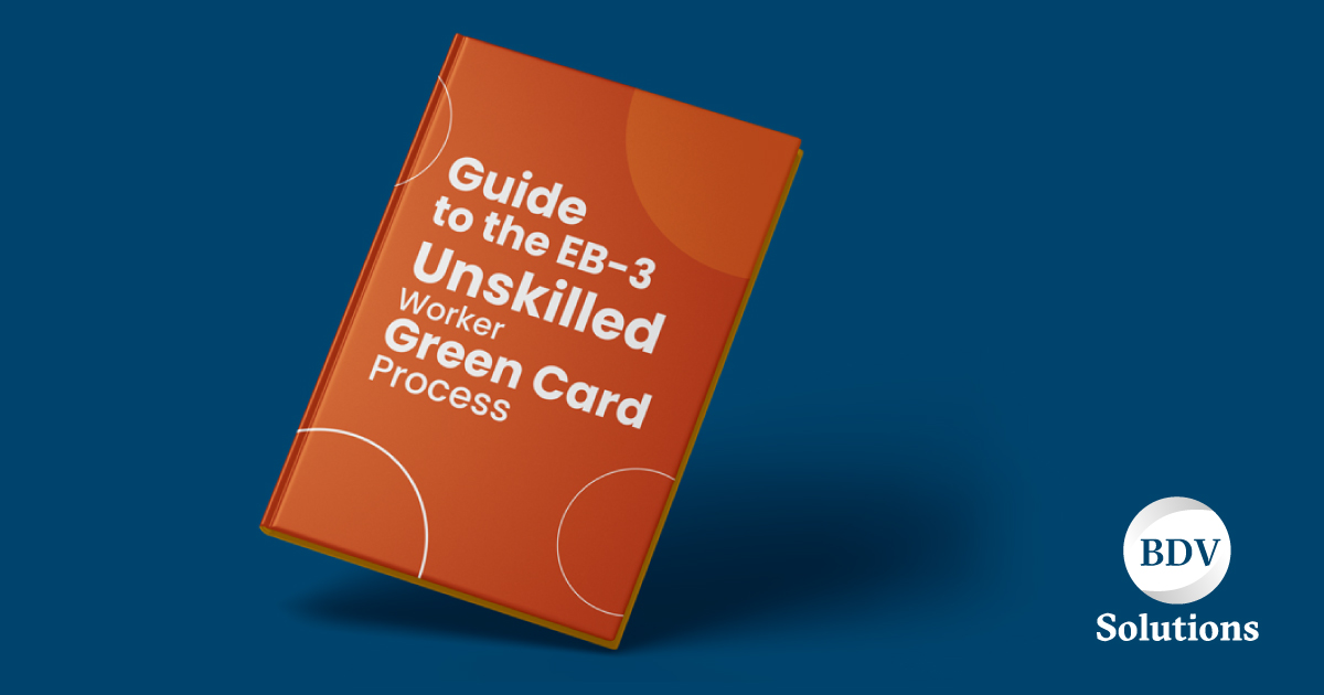 What does the EB-3 Unskilled Process entail?
