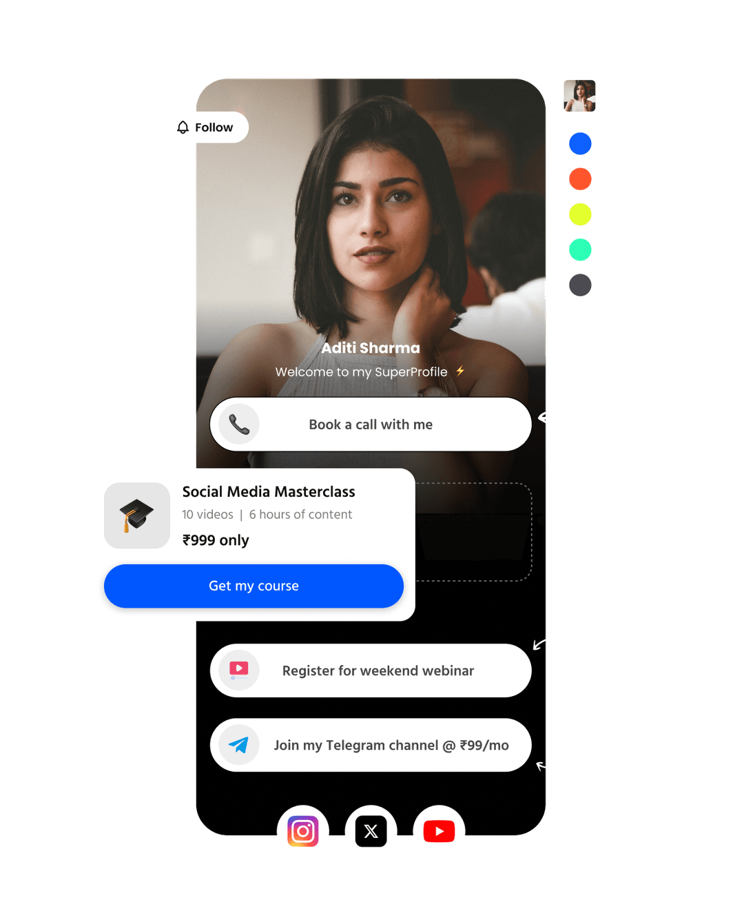SuperProfile - Your All-in-One Creator Store
