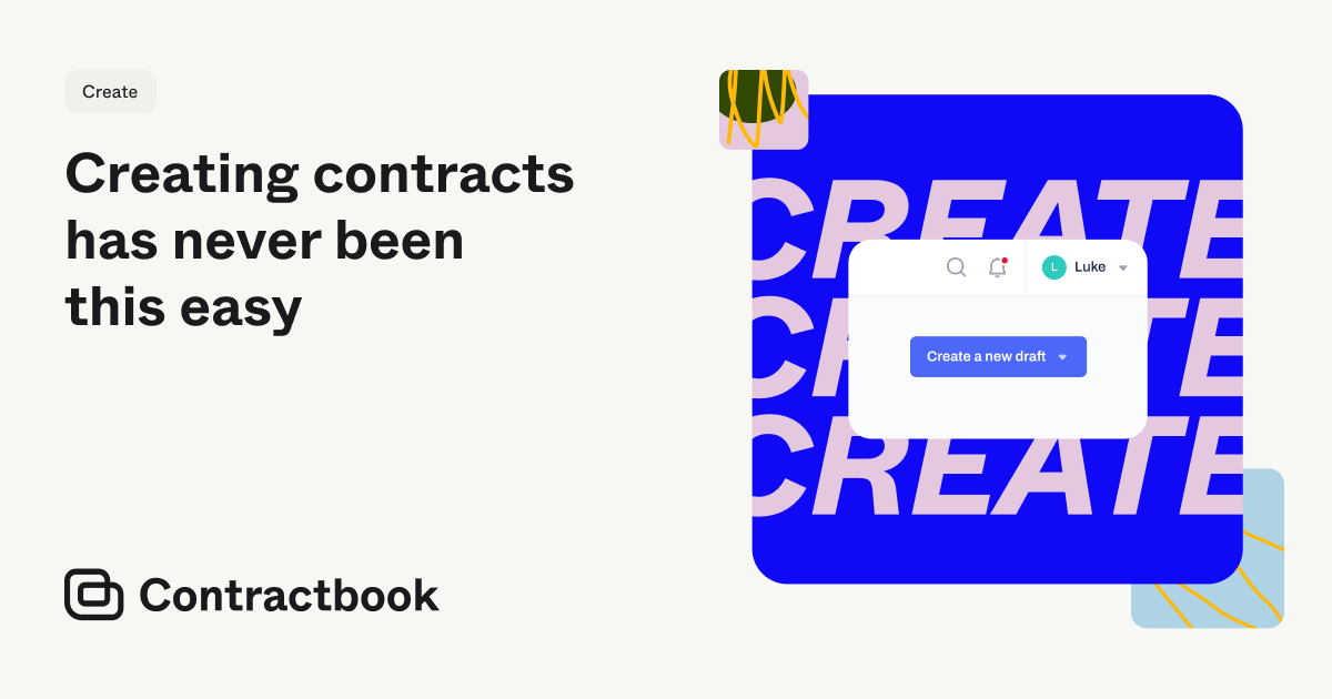 Create, collaborate, & sign - Contractbook