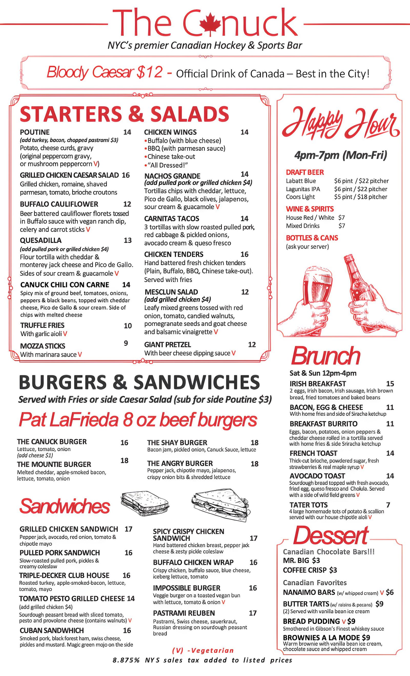 The Canuck - NYC's Premier Canadian Sports Bar