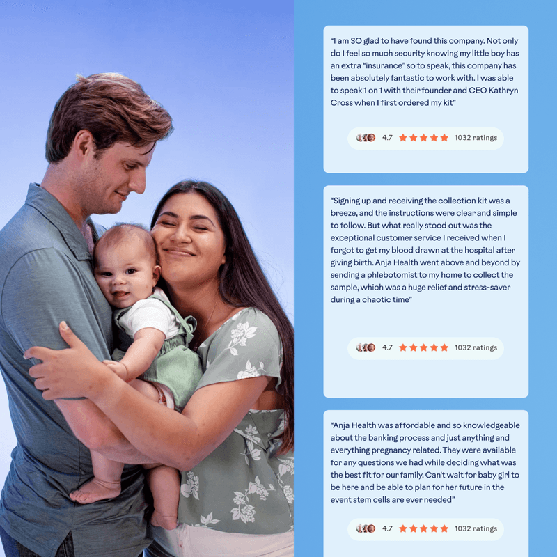 Build Your Cord Blood Banking Kit | Anja Health
