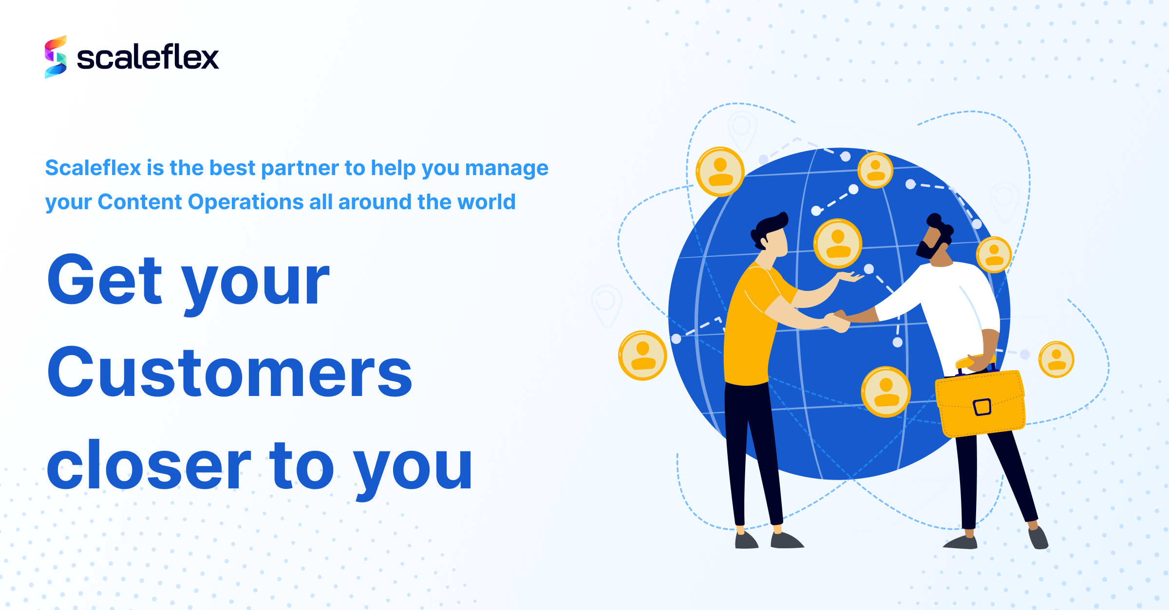 Scaleflex Global Solutions for international reach