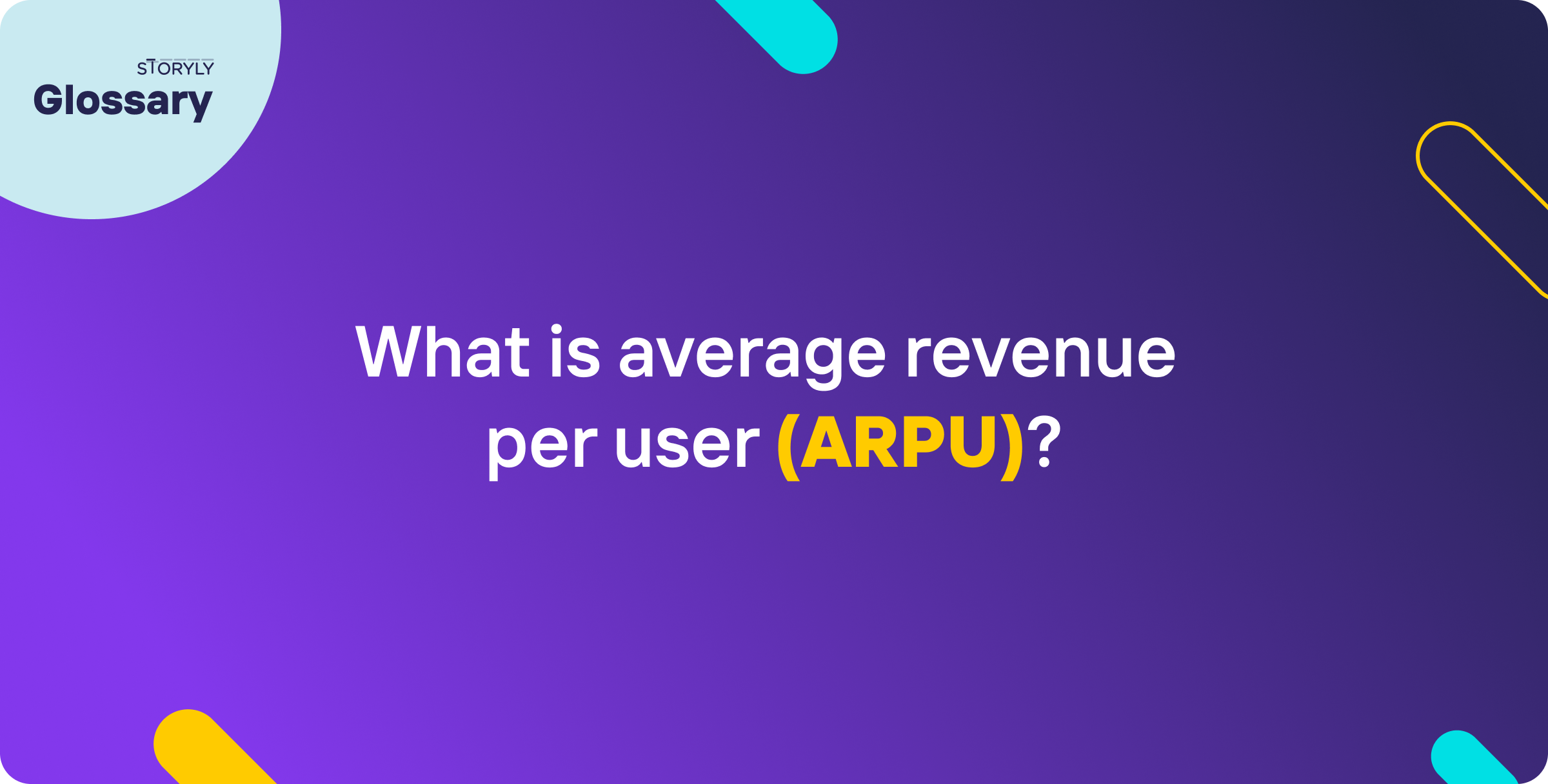 Average Revenue per User - How is ARPU calculated? - Storyly