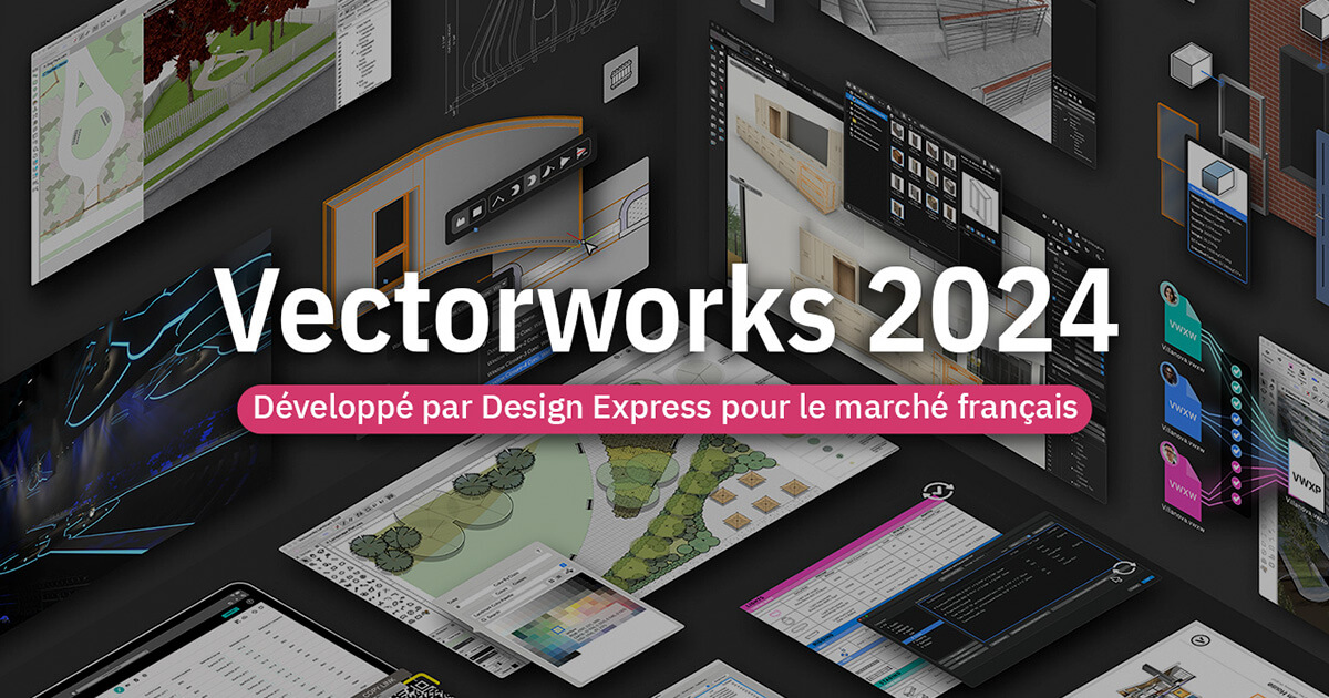 Nouveautés de Vectorworks 2024 | Design Express