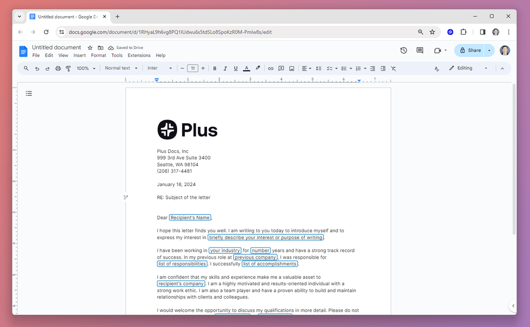 How to create a Google Docs letterhead template (with example templates ...