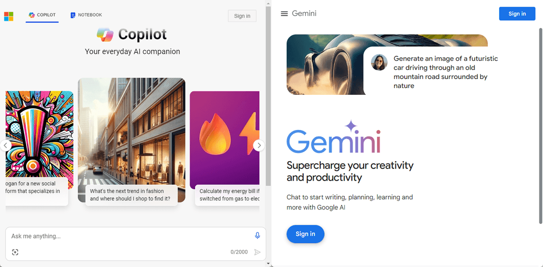 Microsoft Copilot vs. Google Gemini: In-depth comparison, pricing, and ...