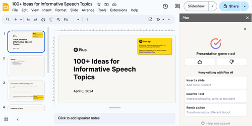 150+ Ideas for informative speech topics - Plus