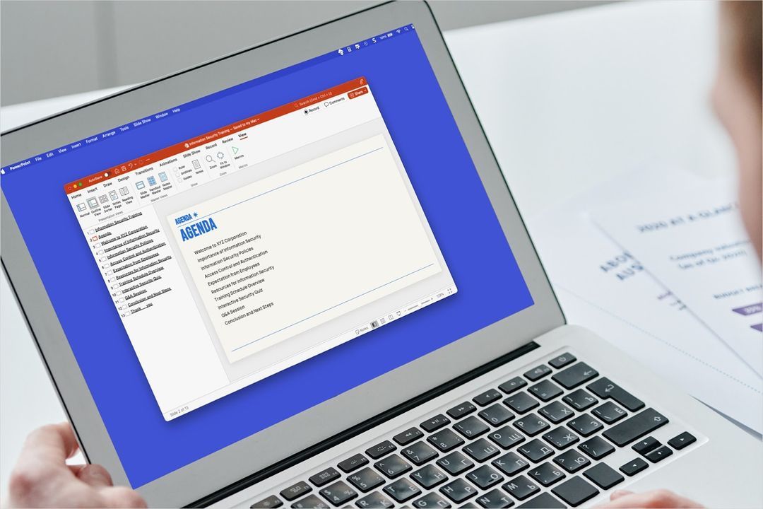 How to export a slide outline from PowerPoint - Plus
