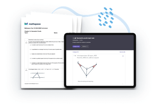 Print Textbooks from Mathspace