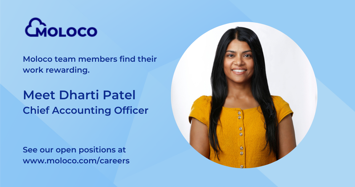 Moloco Employee Journeys | Dharti Patel
