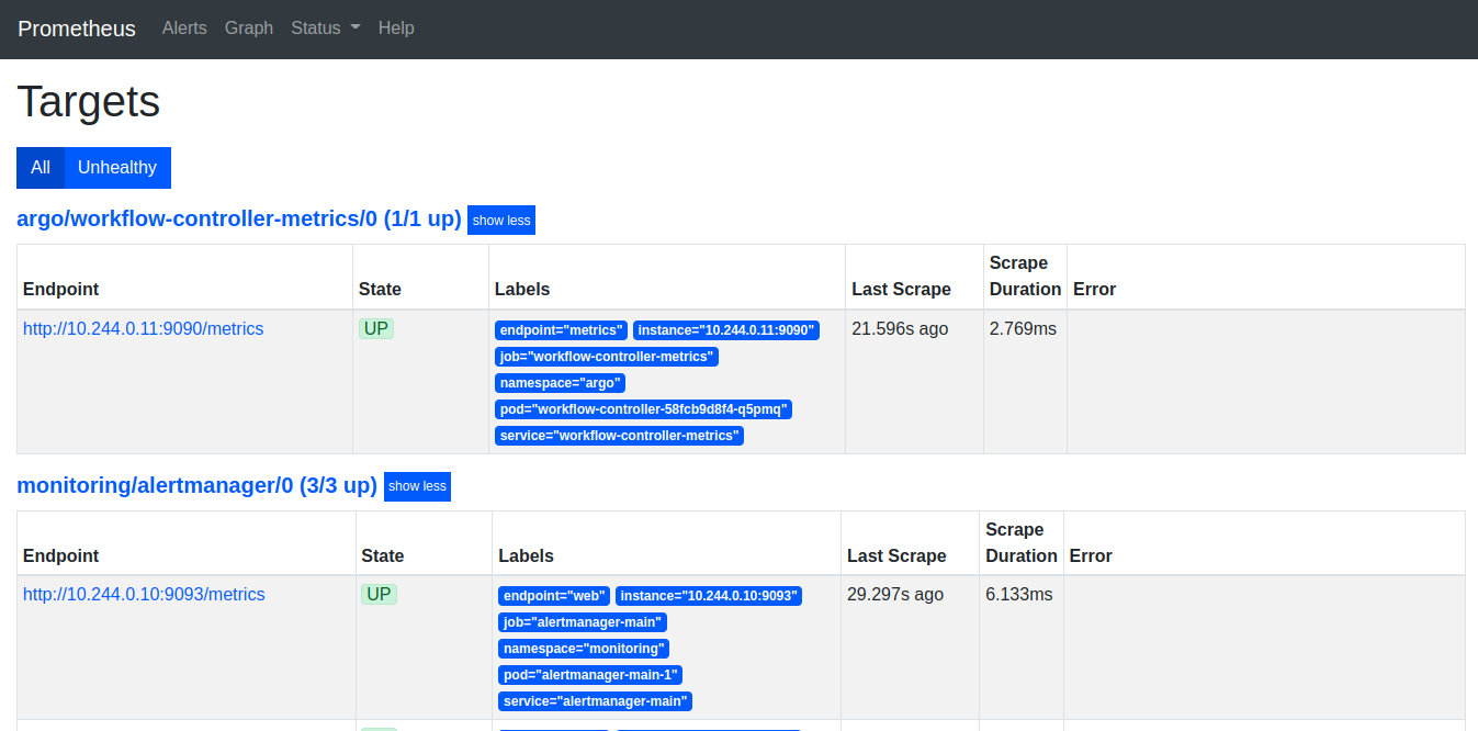 How to Integrate Prometheus with Argo Workflows