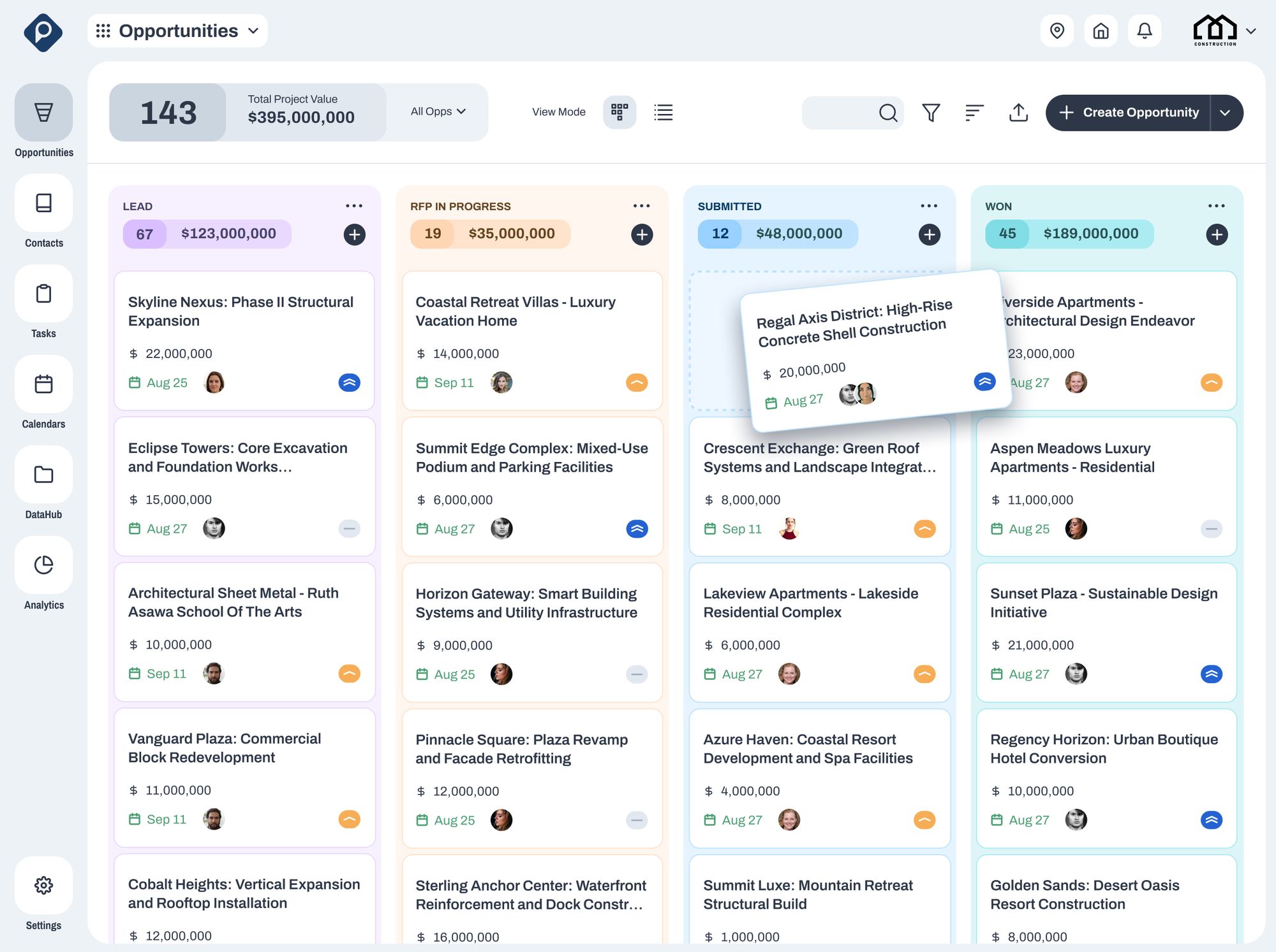 ProjectMark - The CRM built for Construction