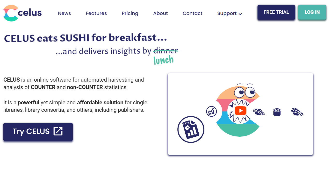 CELUS - Analyze Usage Statistics of Your Digital Resources