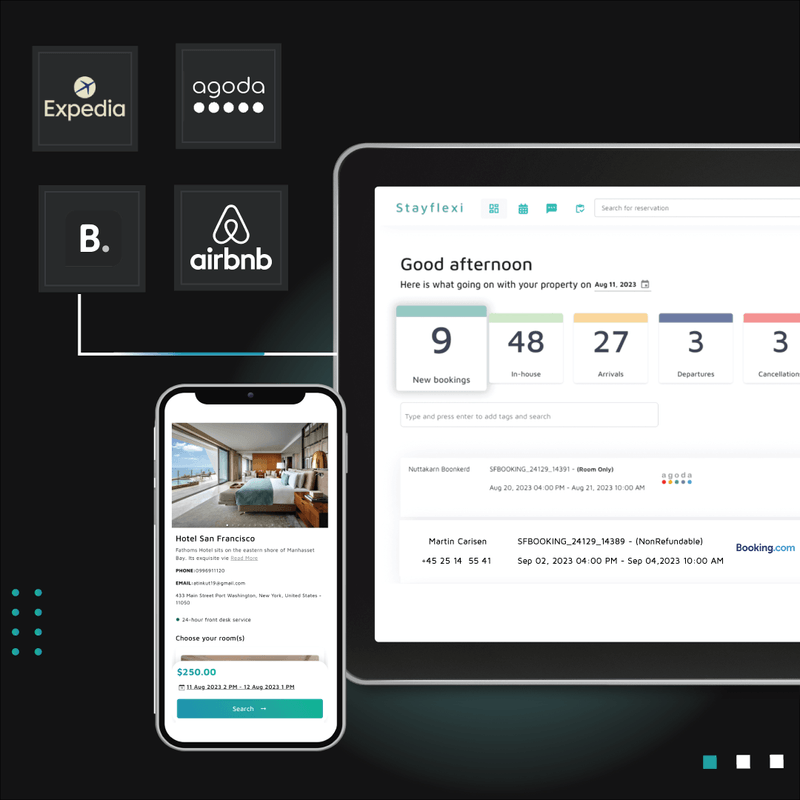 Stayflexi - All-In-One platform for hotels and vacation rentals
