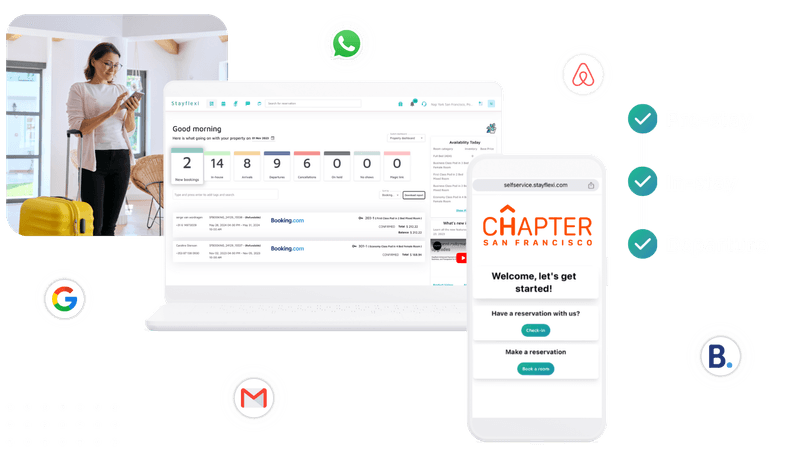 Stayflexi - All-In-One platform for hotels and vacation rentals