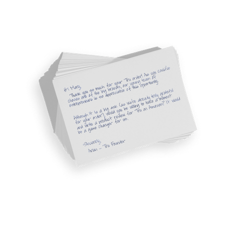 50 Heart-Winning Handwritten Note Templates For Businesses | IgnitePOST.com