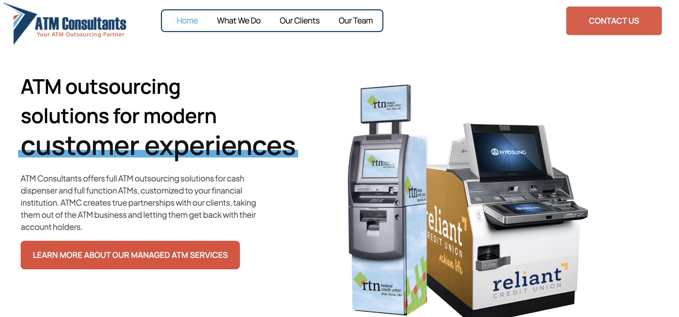 ATM Consultants - ATM Outsourcing Services