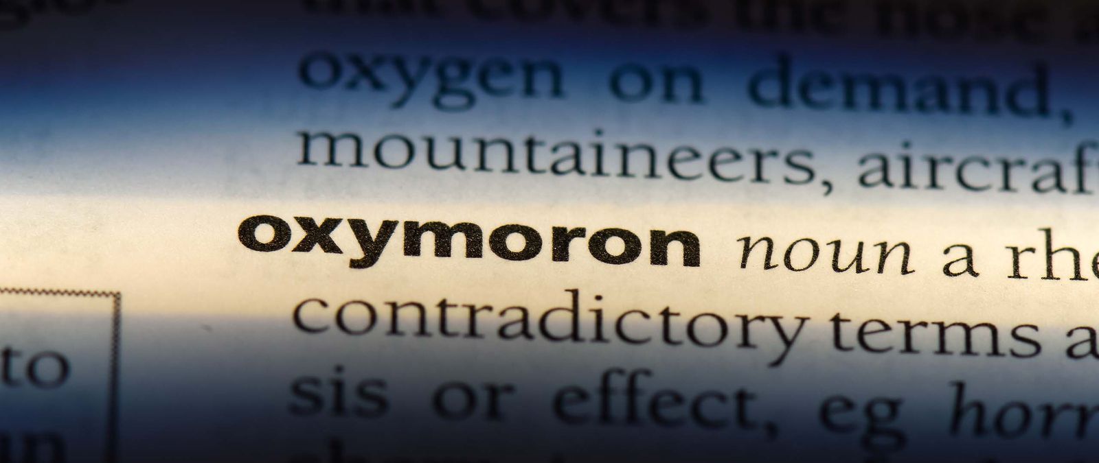 What Is an Oxymoron and Should You Avoid Them? | Poised