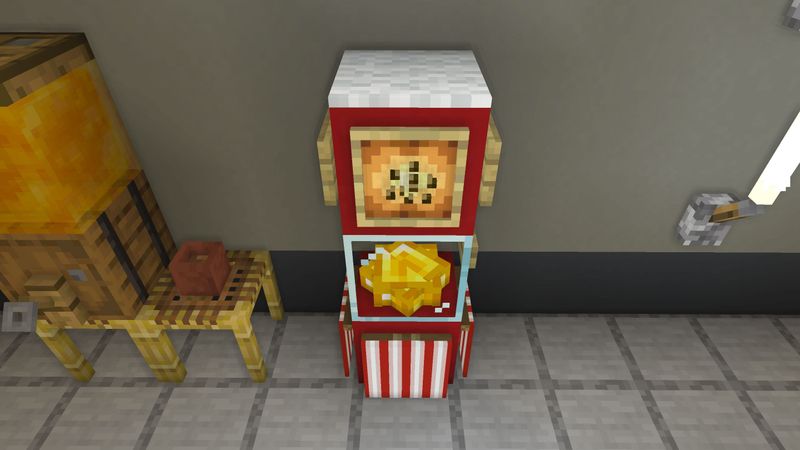 Popcorn machine by JotBot | Minecraft Builds