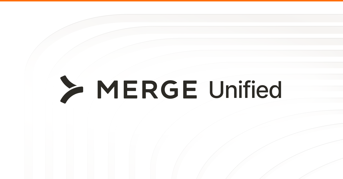 Merge - One Unified API for all HR, Payroll, Accounting, Ticketing, CRM ...