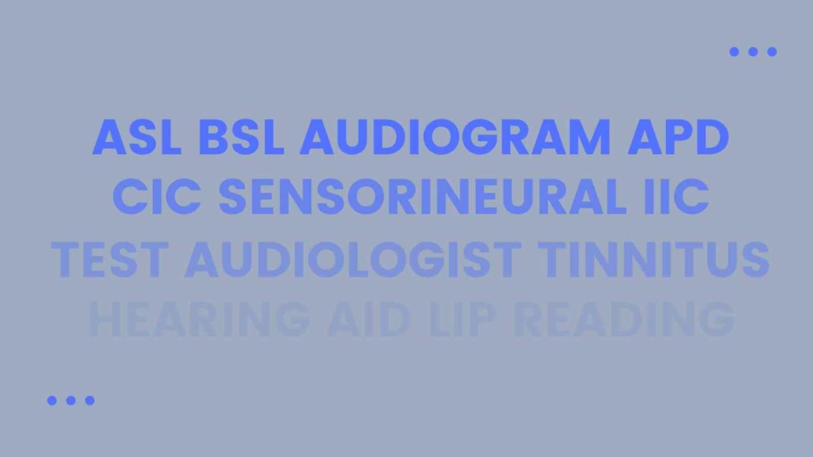 Hard of Hearing, Deaf, ASL, and 50+ other terms you should know.