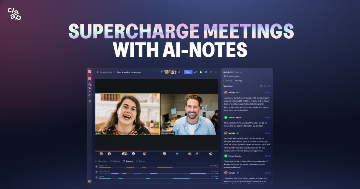 AI Meeting Recorder – Capture In-Person and Online Meetings