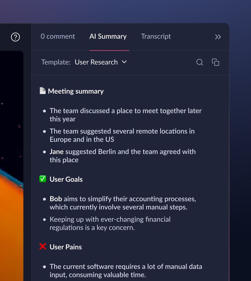 AI Meeting Recorder – Capture In-Person and Online Meetings