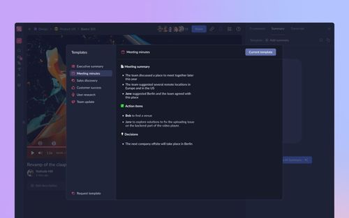 Audio Transcription - Generate meeting transcripts in seconds