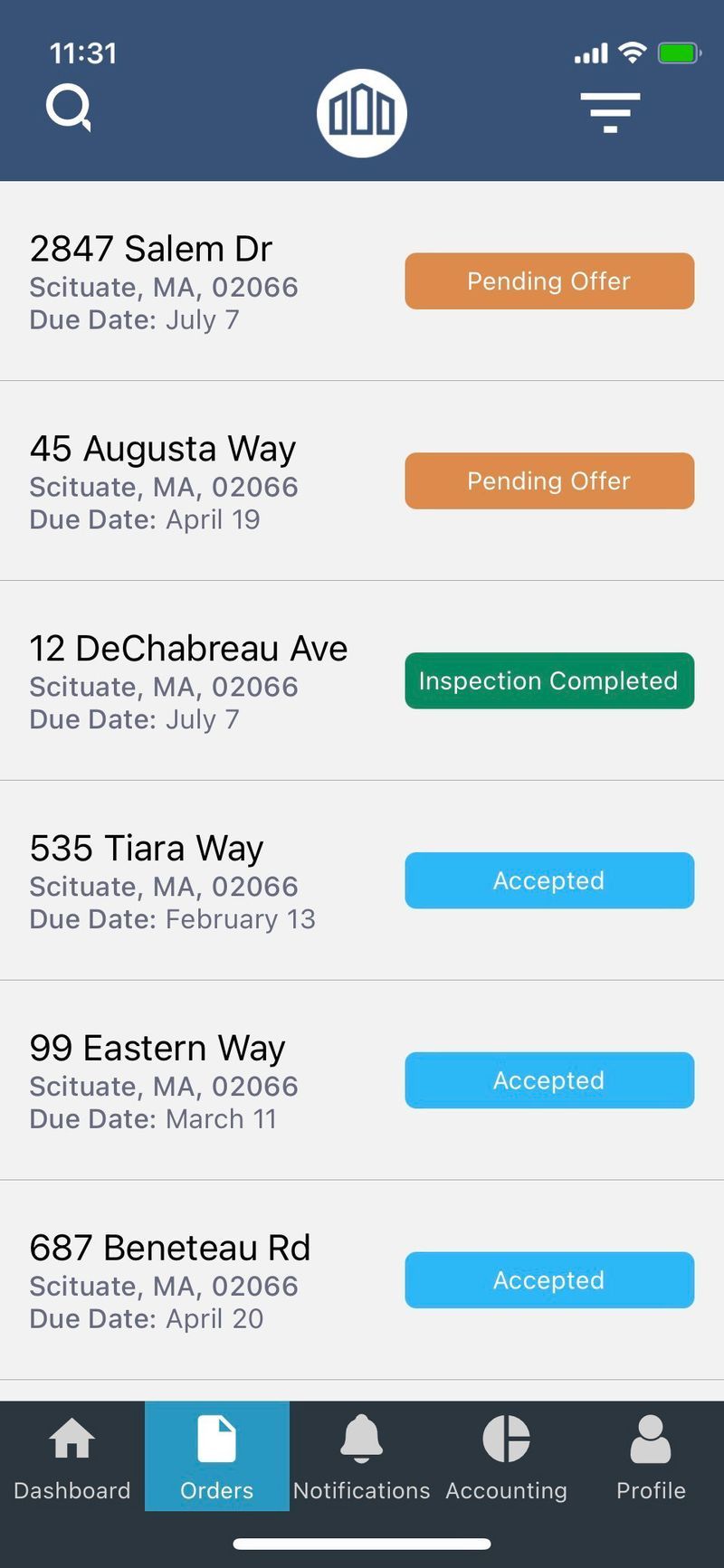 Reggora - Order Management Platform for Appraisal Vendors
